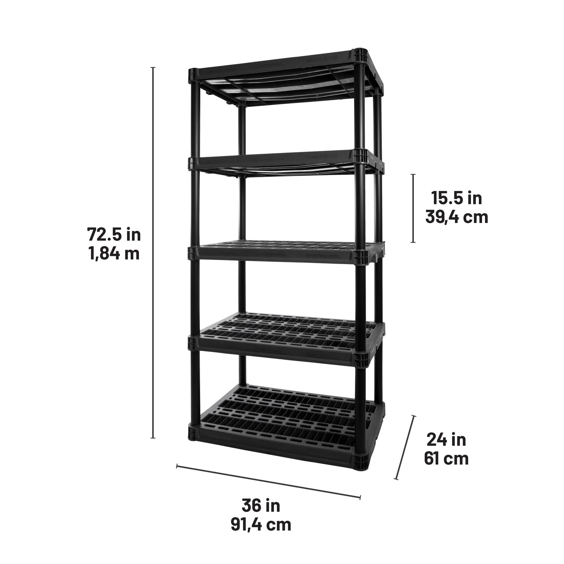 5-Shelf Extra Heavy Duty Storage Unit - PLANO® Outdoors