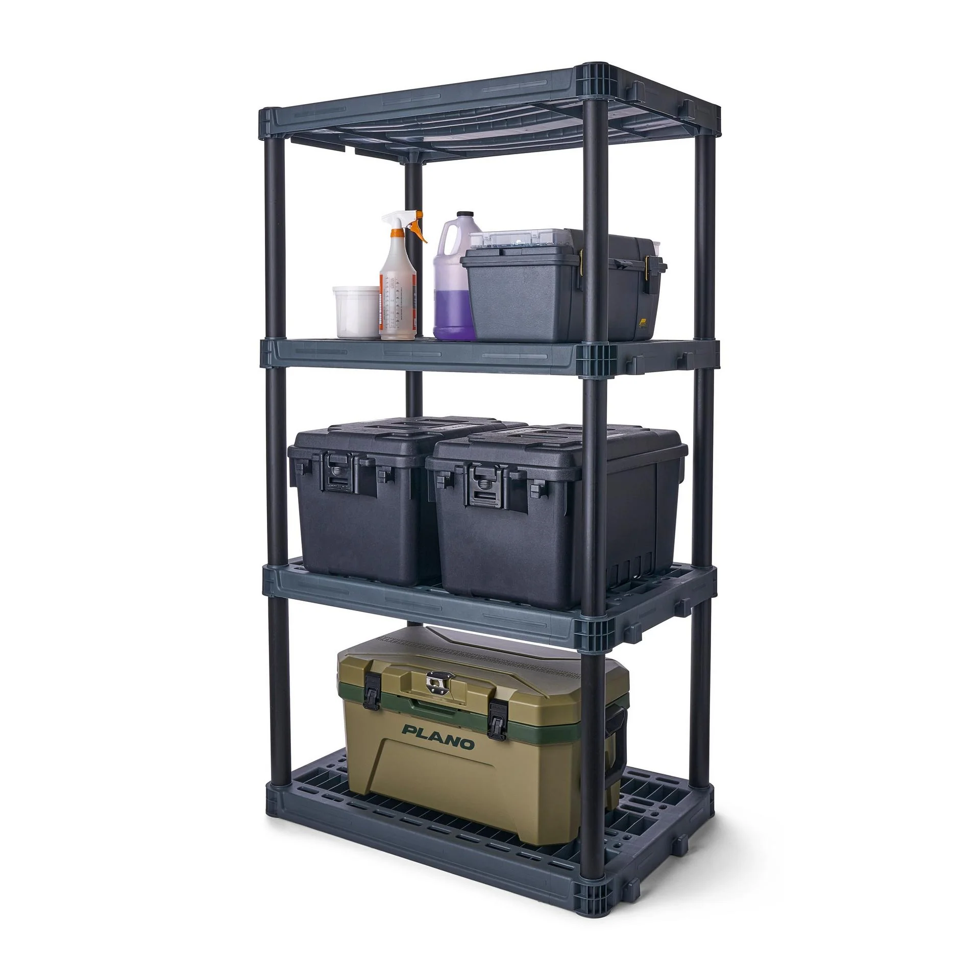 4-Shelf Extra Heavy-Duty Storage Unit - PLANO® Outdoors